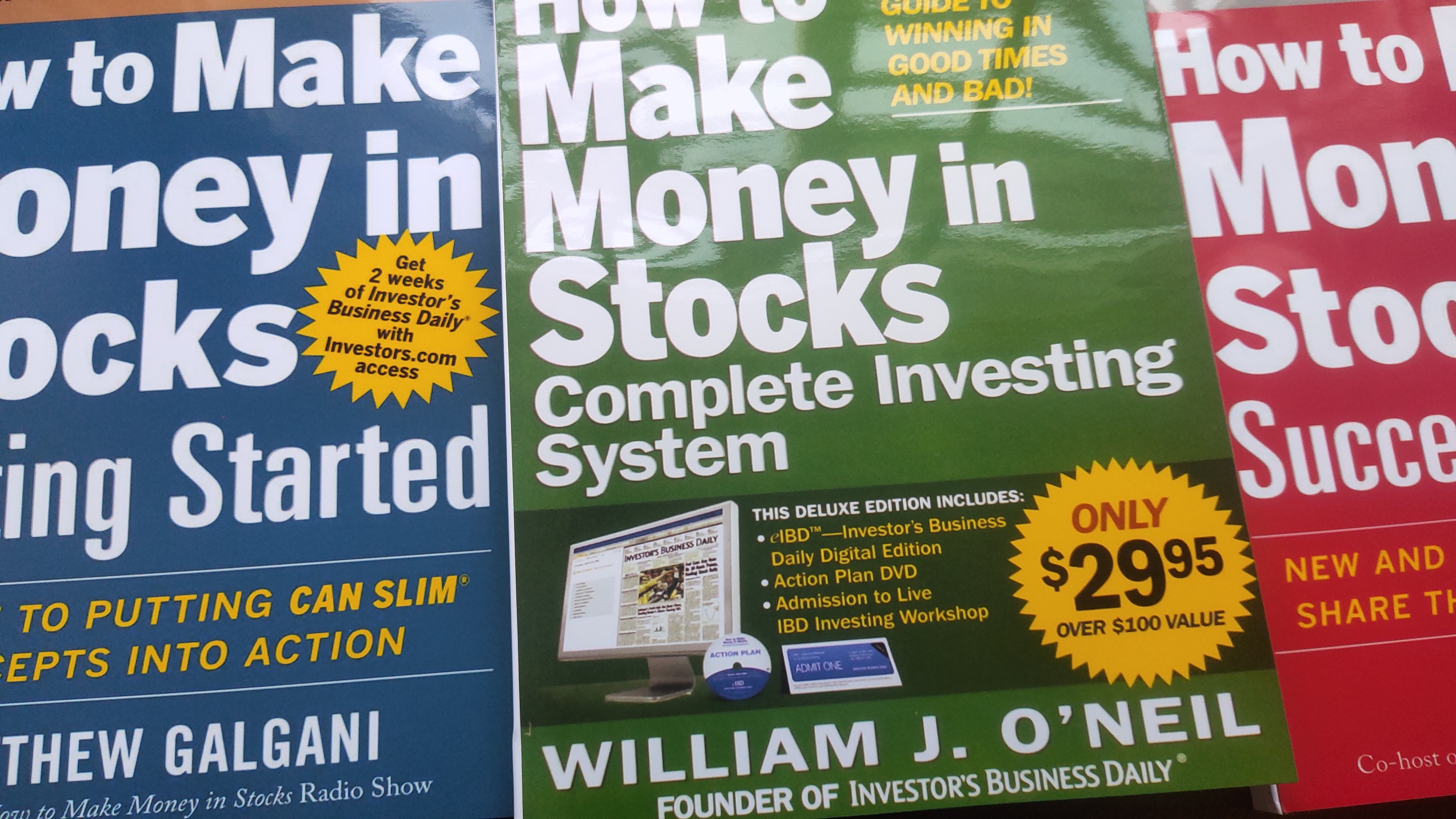 Bộ Sách 3 Cuốn How to Make Money in Stocks của William J O'Neil